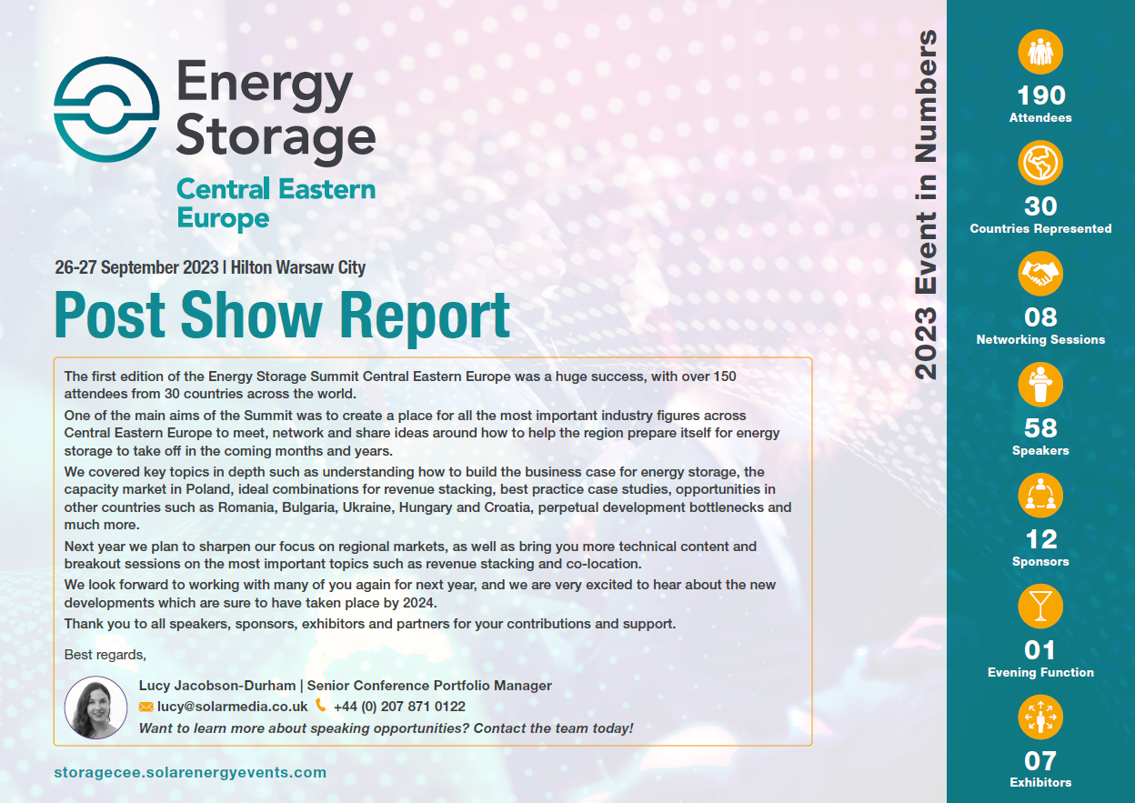 Homepage - Energy Storage Summit Central and Eastern Europe